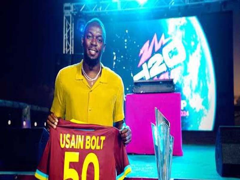 The ICC Men's T20 World Cup 2024 Ambassador is Usain Bolt.